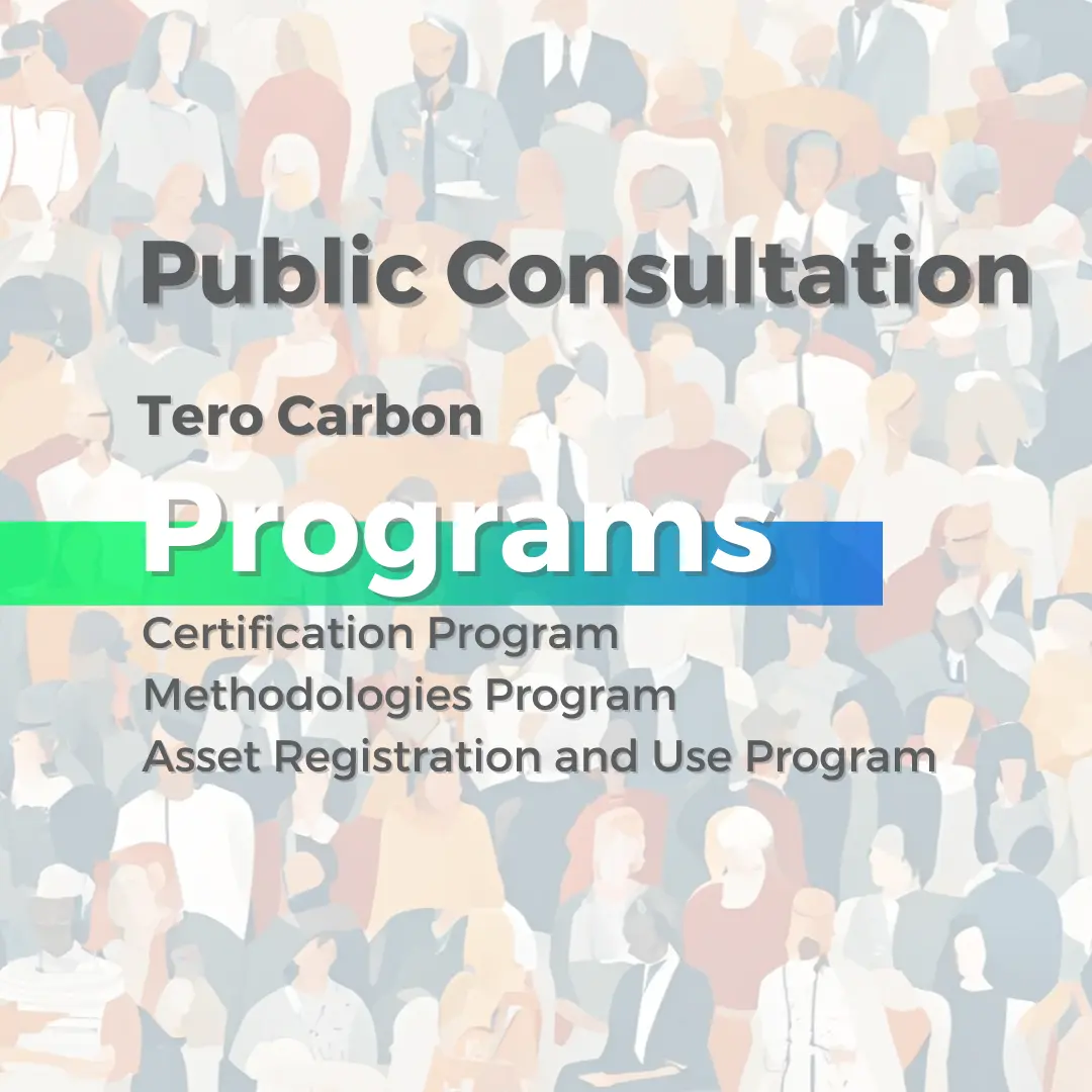 Public Consultation Programs - Tero Carbon