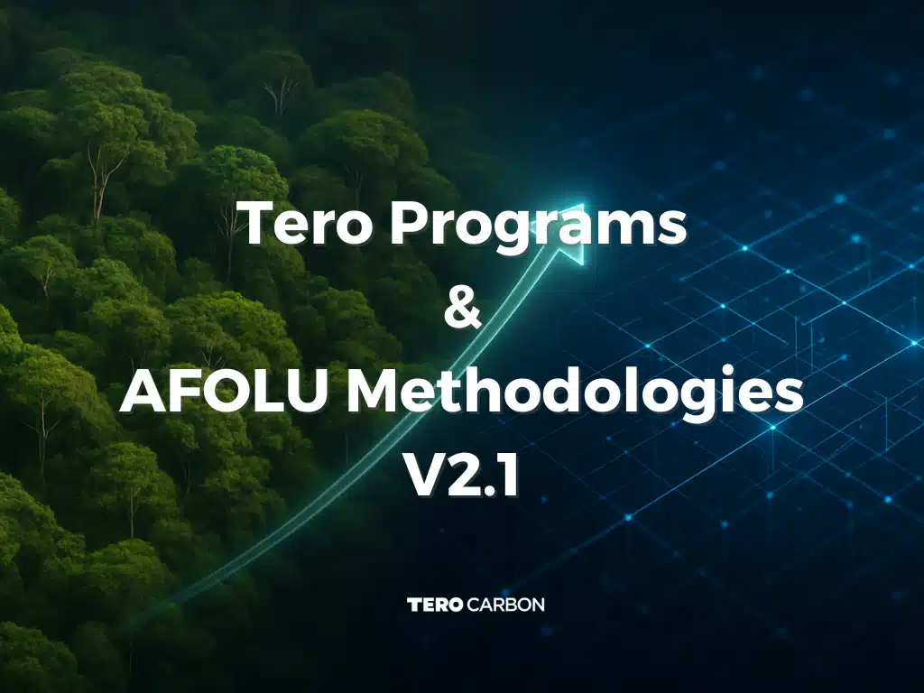 Tero Carbon Launches v2.1 Programs: Pioneering Readiness for the Regulated Market (SBCE) and ...